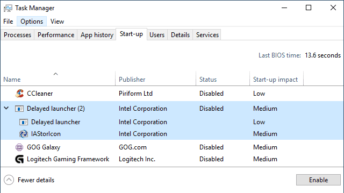 Como desativar o Intel Delayed Launcher - Info Ace Tech