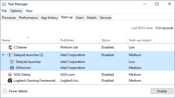 Como desativar o Intel Delayed Launcher - Info Ace Tech